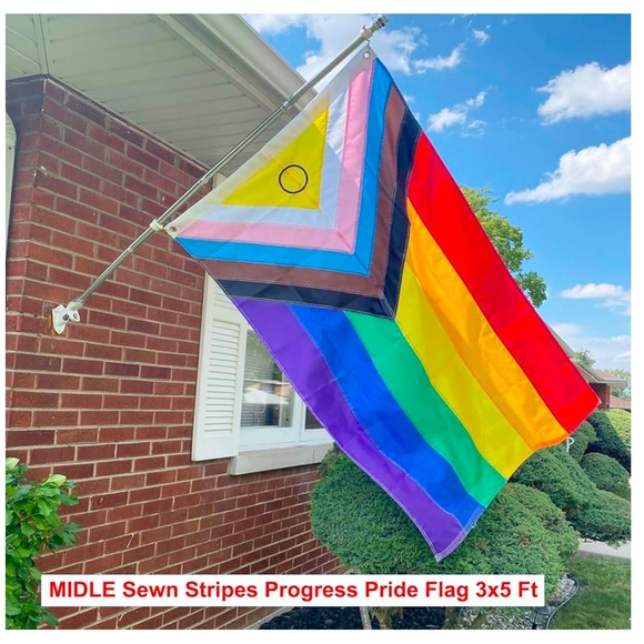 flag | Wall Decor | Double Sided Progress Pride Rainbow Flag 3x5 Ft Made In Usanew Lgbt | Poshmark